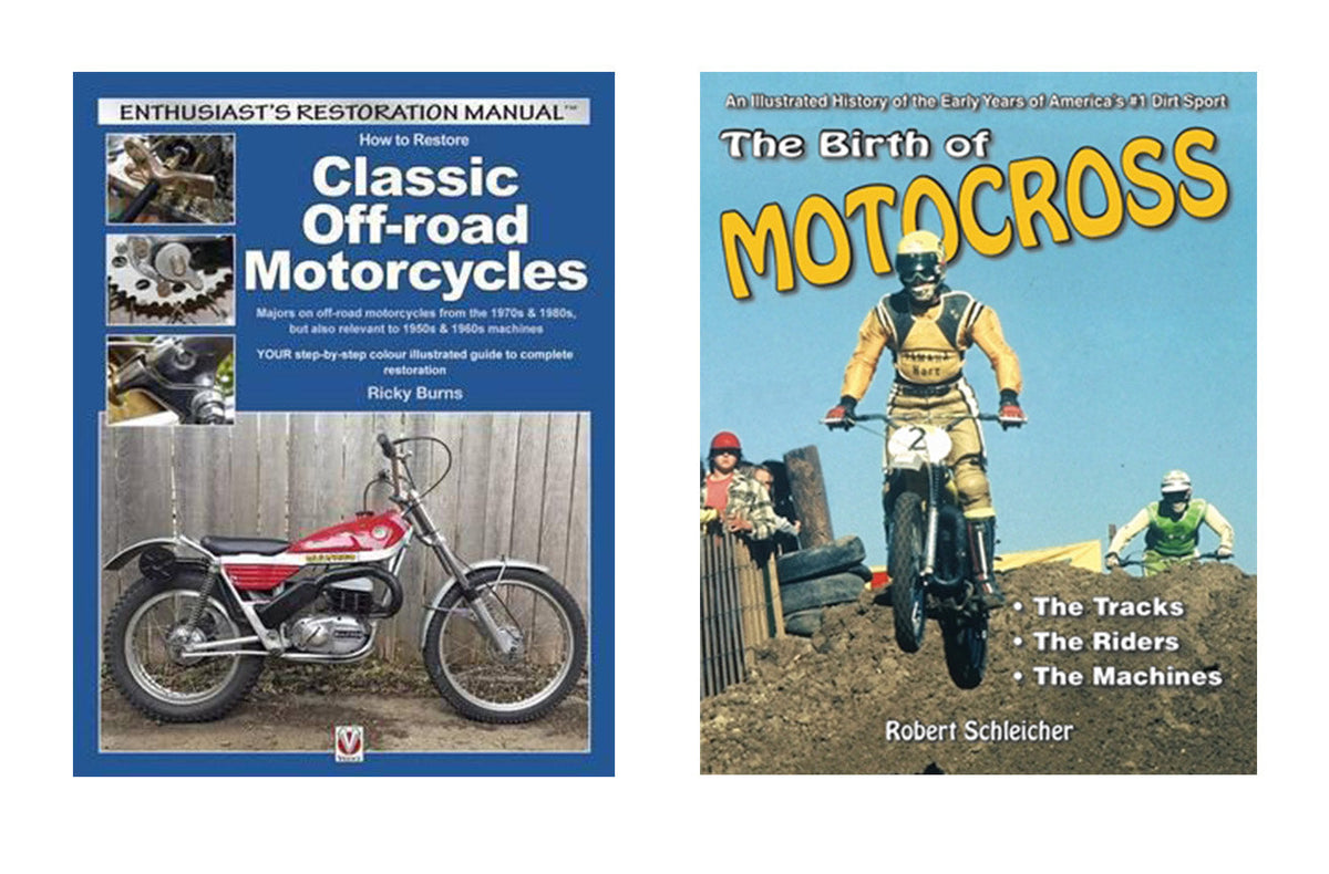 How To Restore Classic Off Road Motorcycle & Birth Of Motocross Book ...