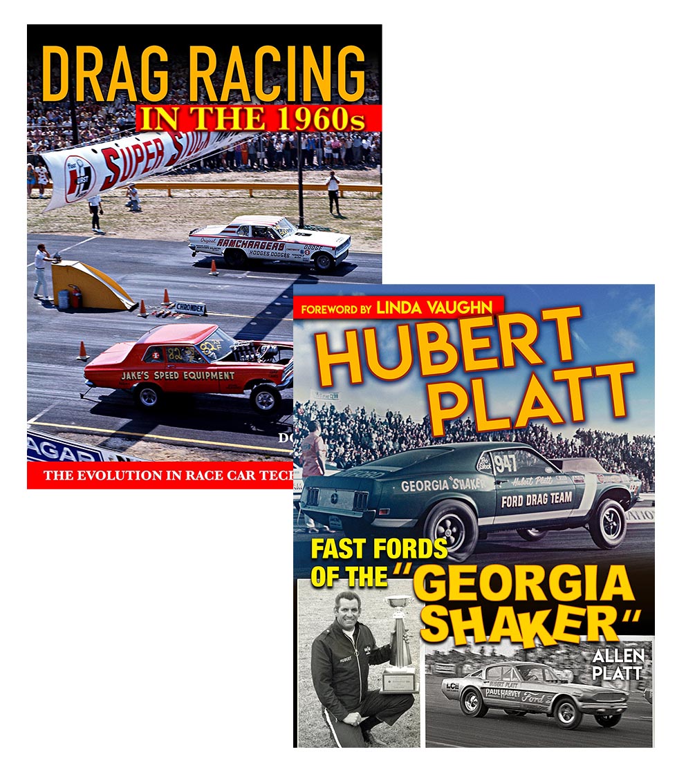 Drag Racing Hubert "Georgia Shaker" Platt 2 Book Set ...