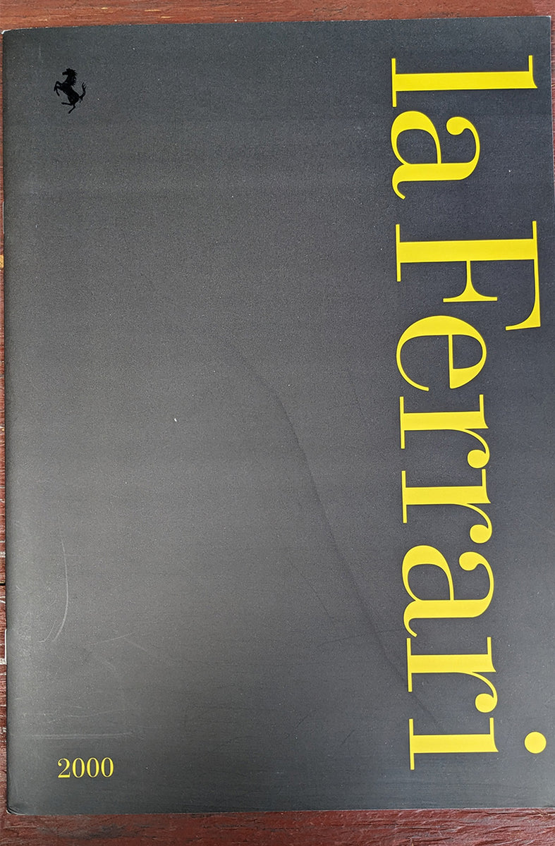 La Ferrari 2000 Dealer Brochure | Midlife Classic Cars ...
