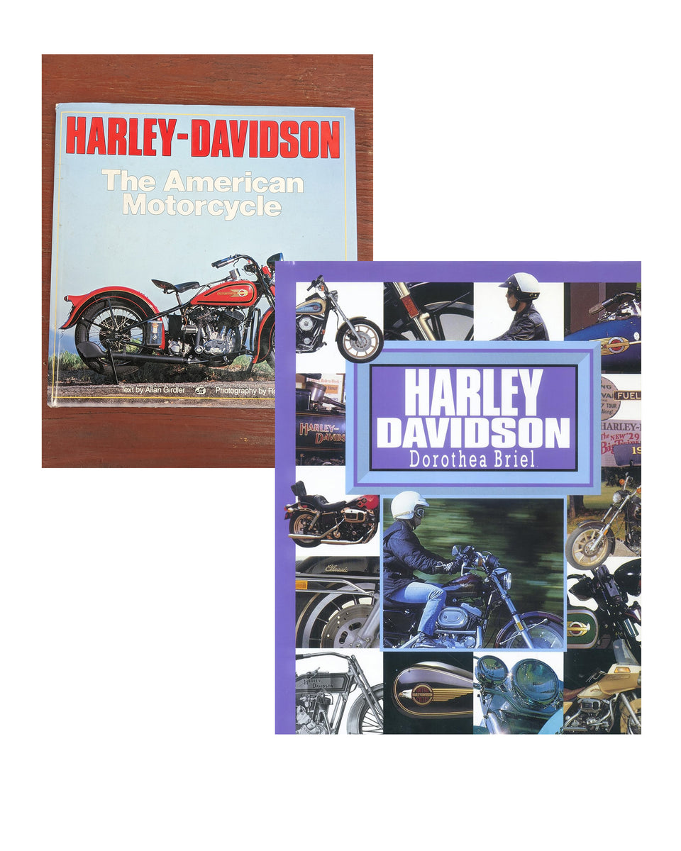 Harley Davidson 2 Book Set | Midlife Classic Cars – MidlifeClassicCars.com