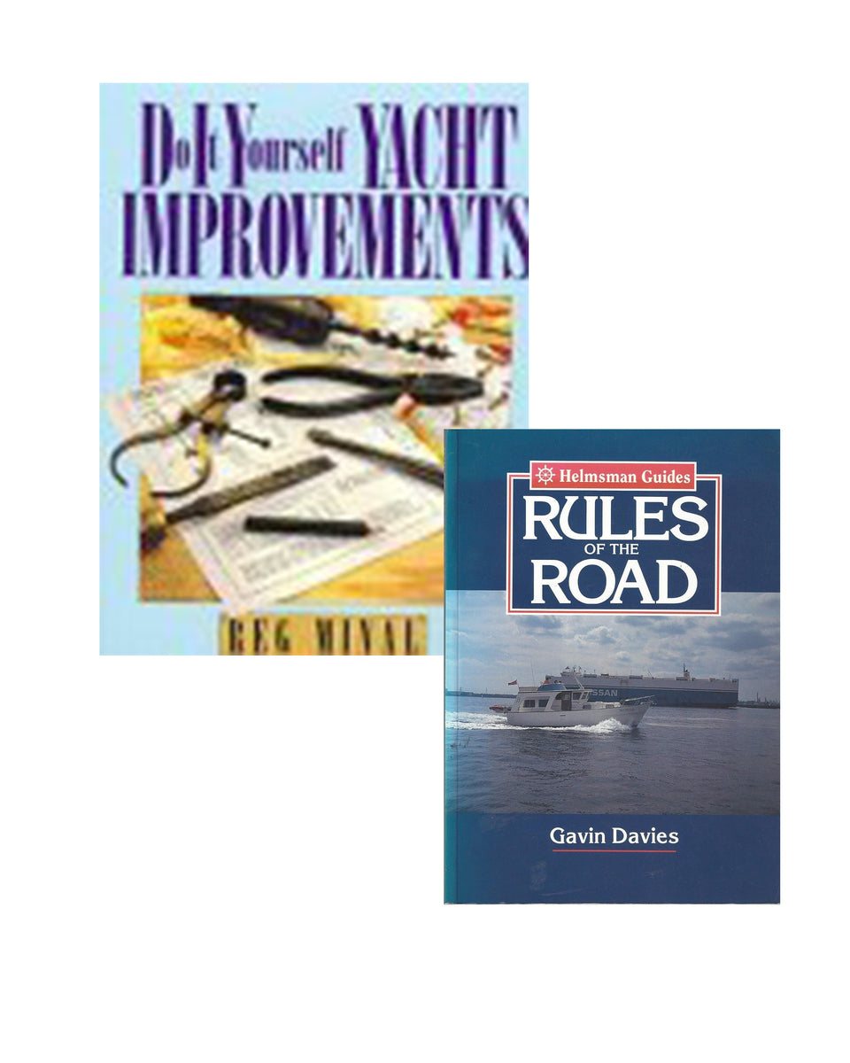 Yacht Improvement Helmsman Guide 2 Book Set USED – MidlifeClassicCars.com