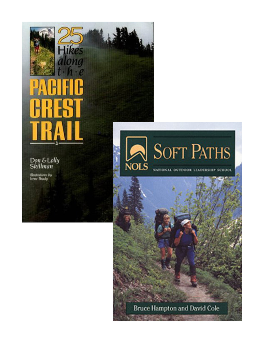NOLS Soft Path & 25 Hikes Along the Pacific Crest Trail 2 Book Set USE ...