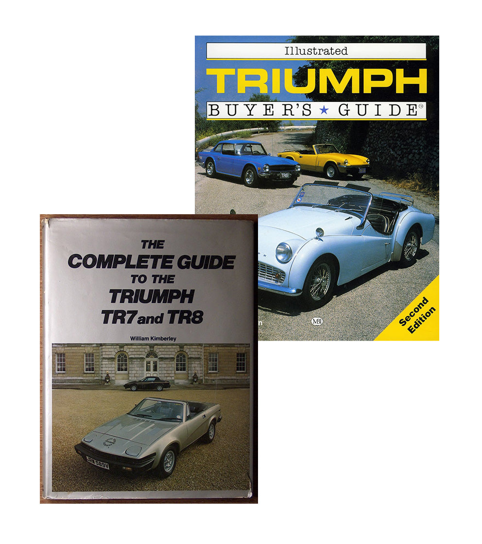 Triumph TR7 TR8 Guides 2 Book Set | Midlife Classic Cars ...