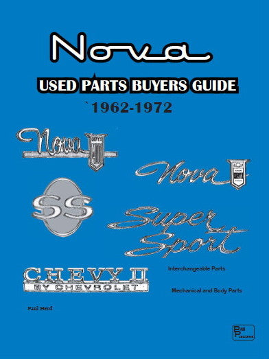 Nova Interchangeable Parts 1962-1972 | Midlife Classic Cars ...